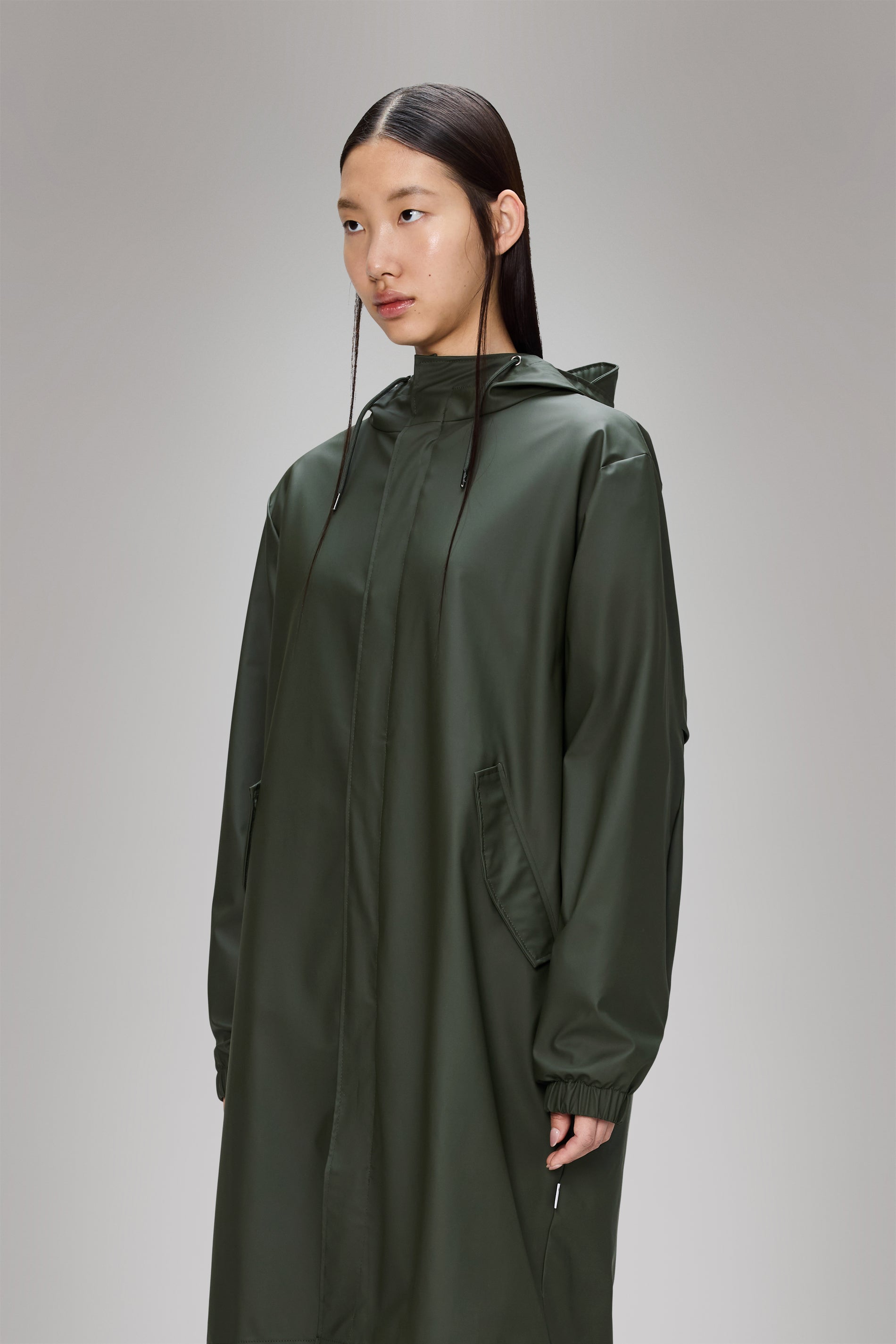 Rains® Fishtail Parka in Green for $200 | Free Shipping