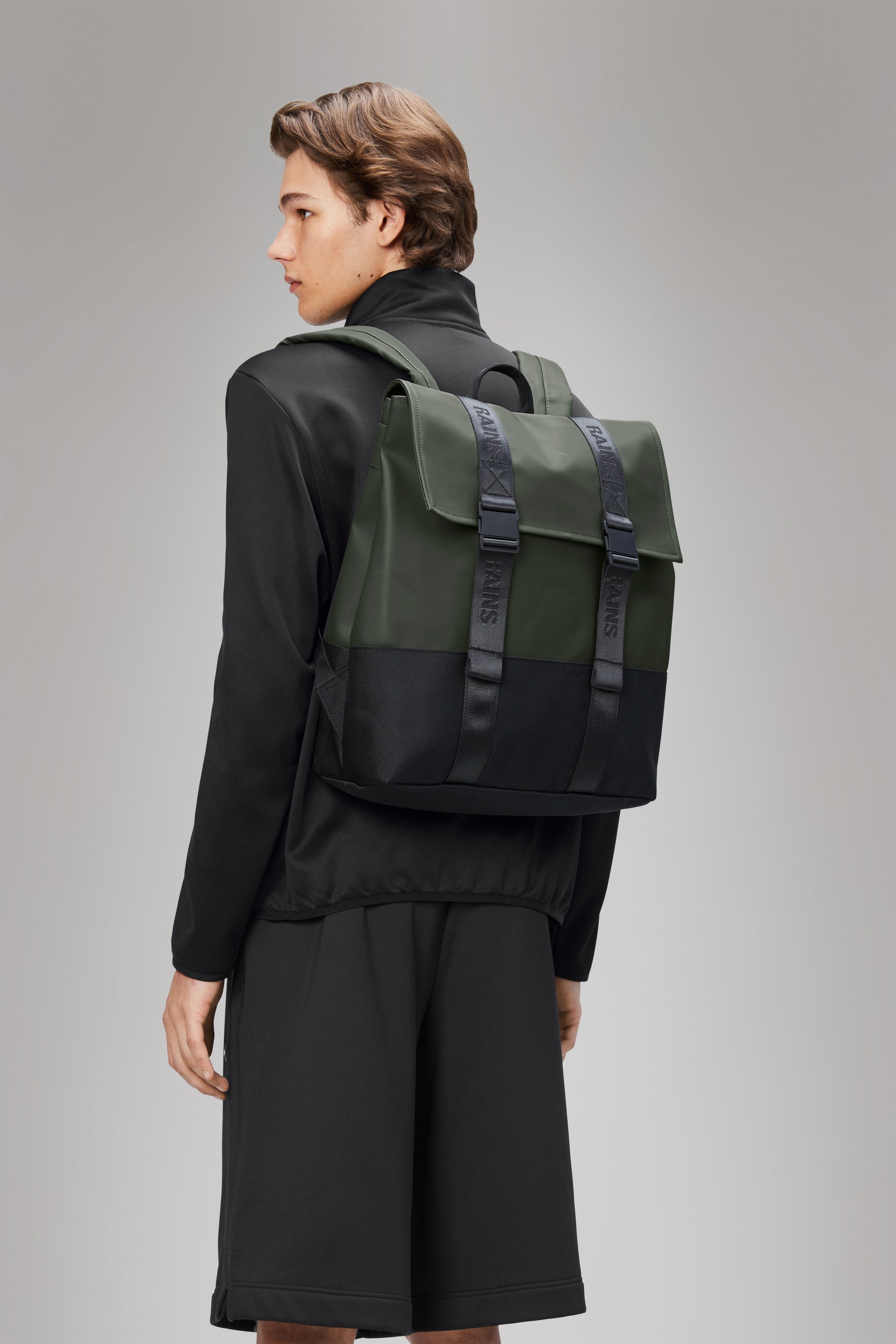 Rains® Trail MSN Bag in Black for $180 | Free Shipping