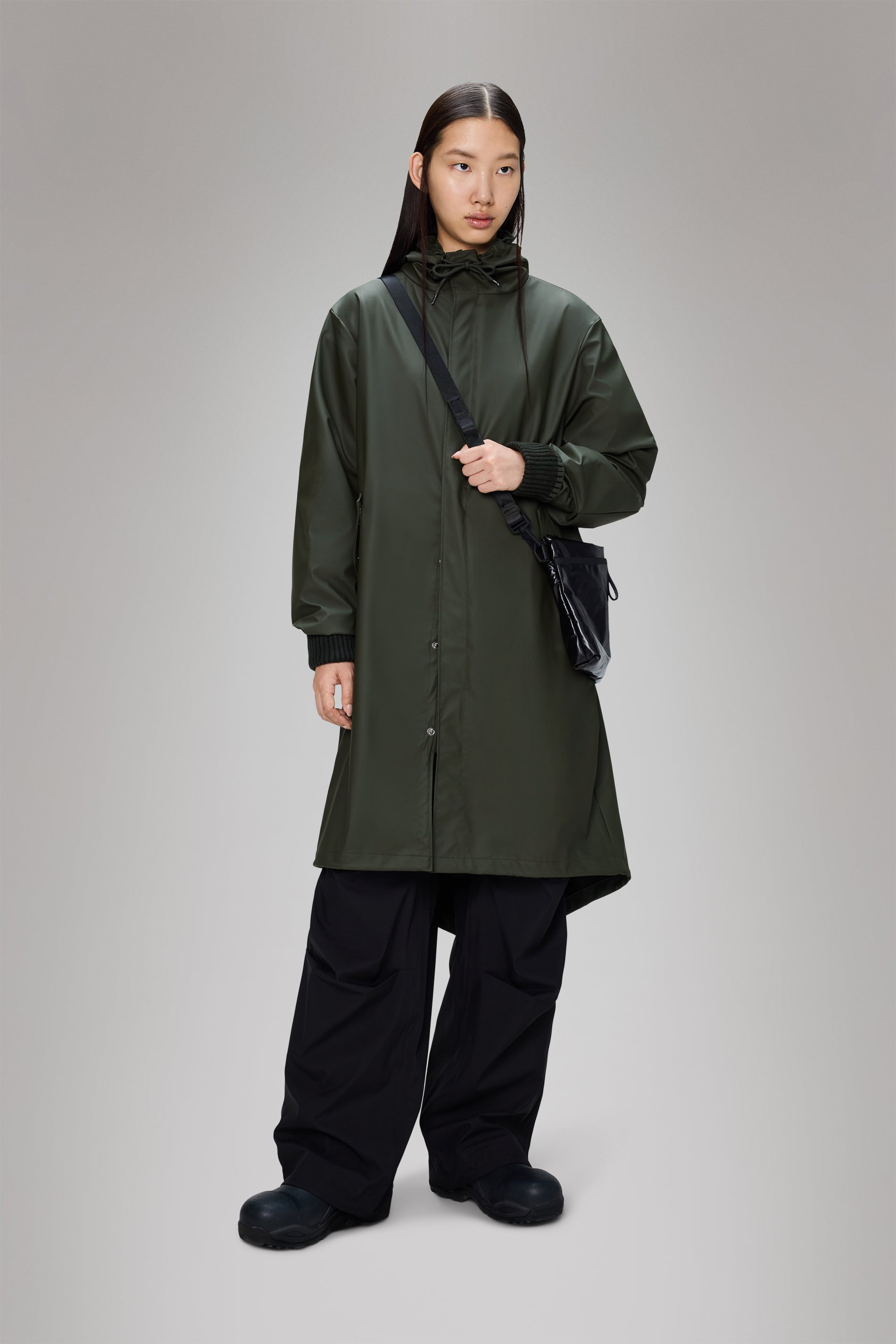Rains® Fishtail Parka in Green for $200 | Free Shipping