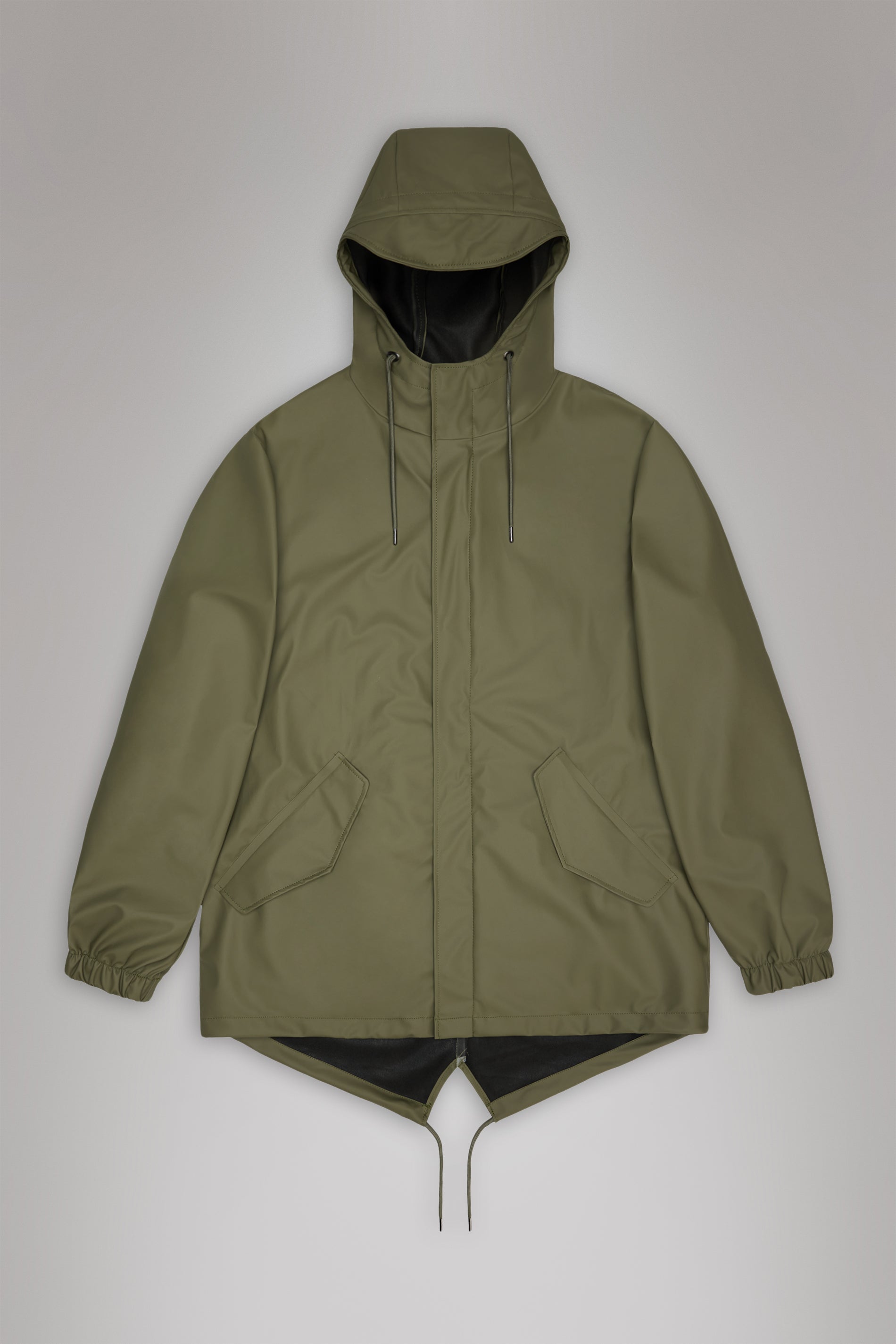Rains® Fishtail Parka in Green for $200 | Free Shipping